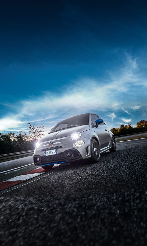 Обои для рабочего стола: Fiat, F595 Abarth, 2022