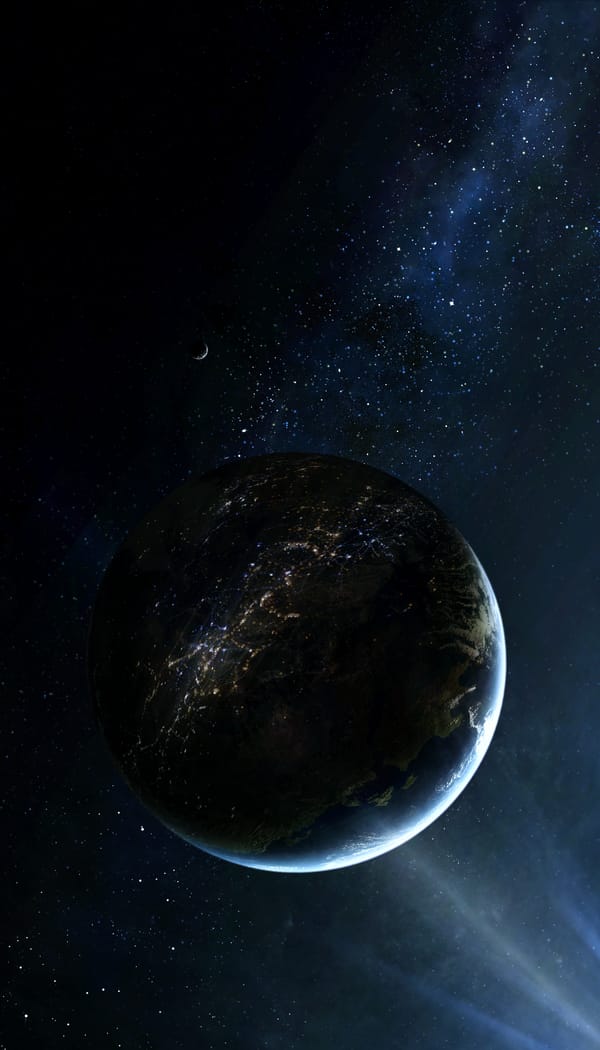 Обои: planet, цивилизация, звезды, space, свет