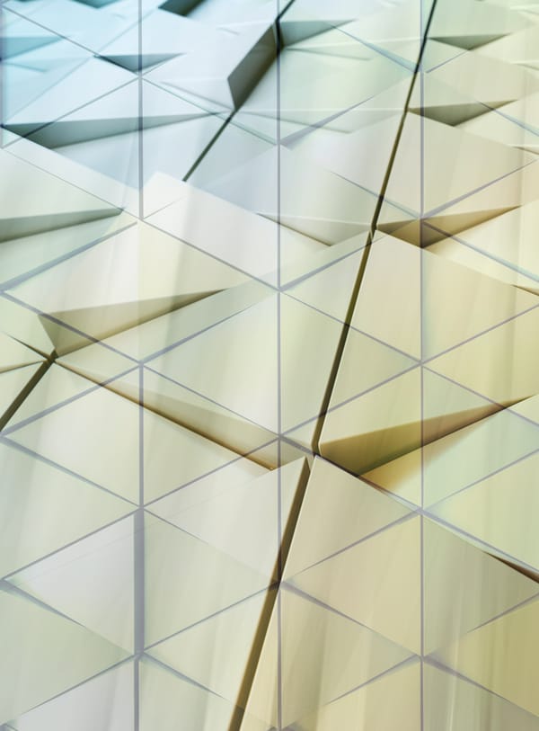 Обои на рабочий стол: abstract, triangle, wall, steel, texture ...