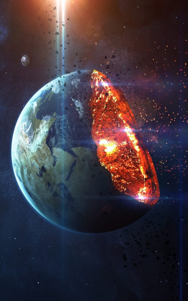 Обои на рабочий стол: planet, disintegration, destruction, sci fi