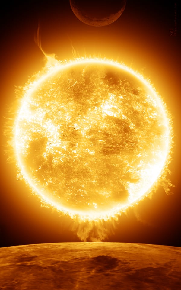 Заставка на рабочий стол: stars, cosmos, sun